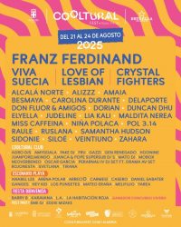 Cooltural Fest 2025 en Almería: información sobre el festival de música indie.