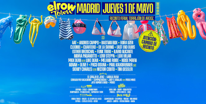Elrow Town Madrid 2025 finalizado y a la espera de 2026