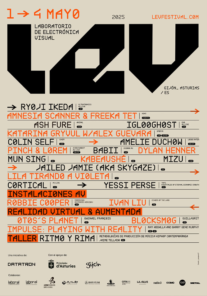 Lev Festival 2025 en Gijón celebrado pendiente 2026