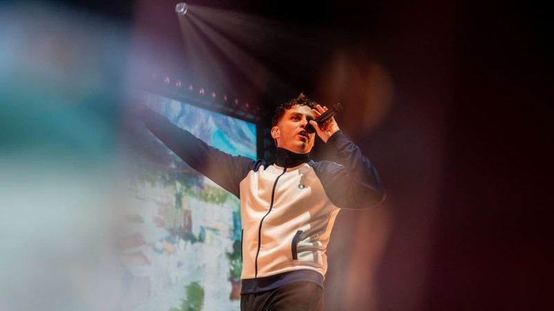Delaossa en Grimey x Palestina 2026 dentro de Fiestas de Rivas